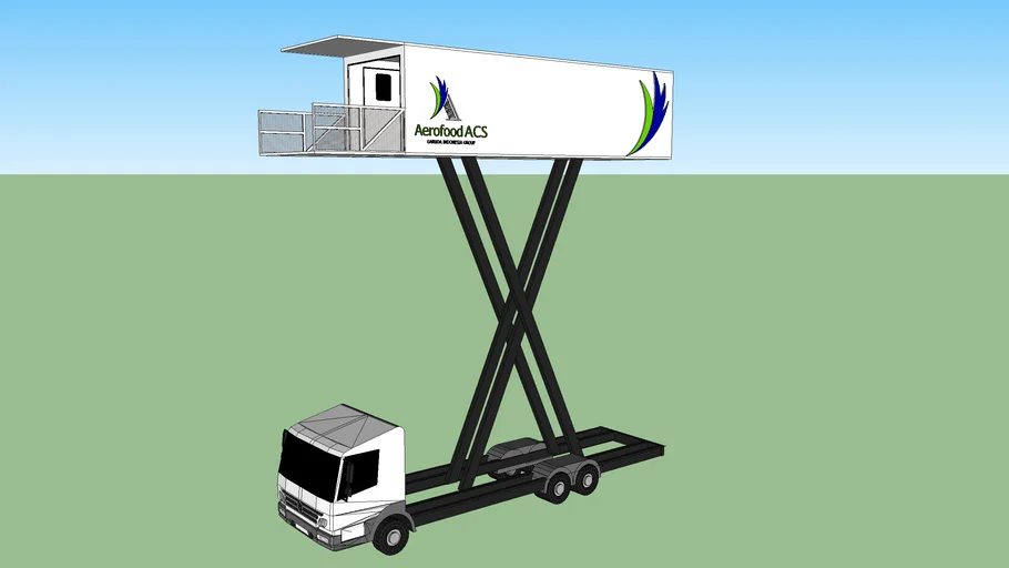 Aerofood ACS High Loader | 3D Warehouse