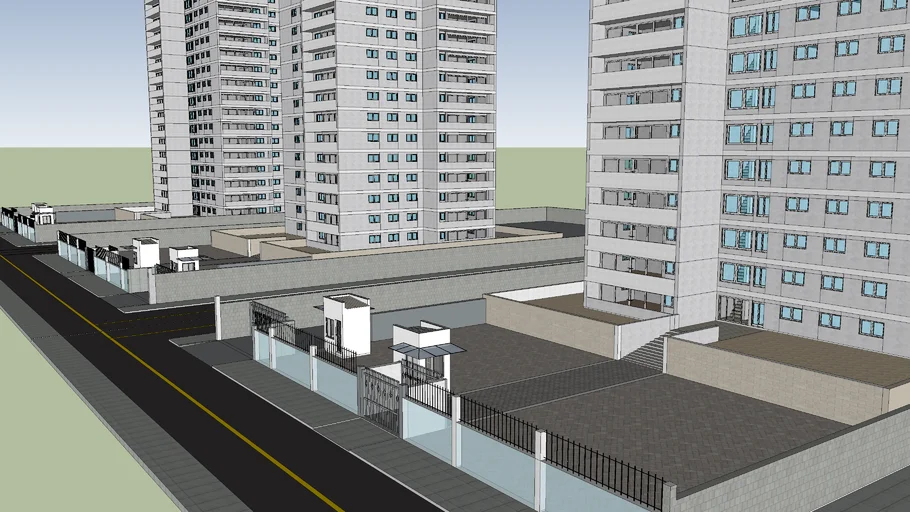 DESENHO 3D MEU TRABALHO EDIFICIOS | 3D Warehouse