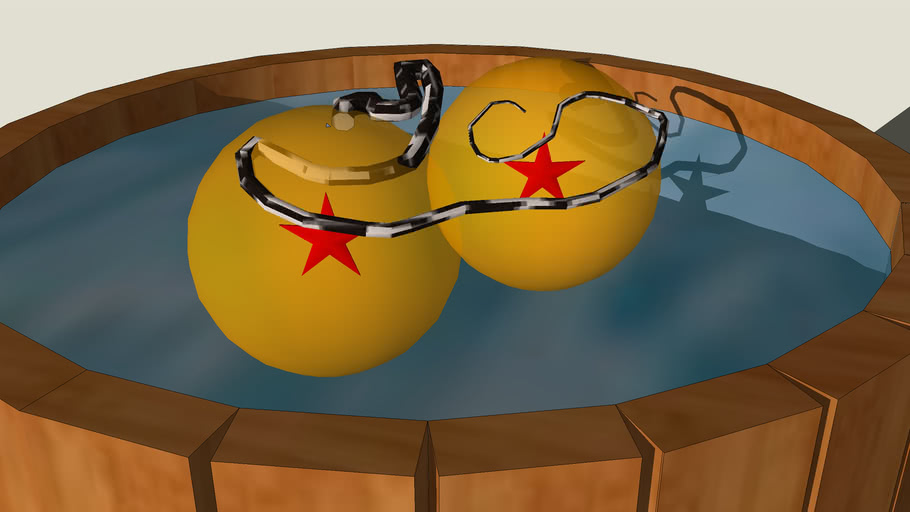 Dragon Balls floating twilight rendered | 3D Warehouse