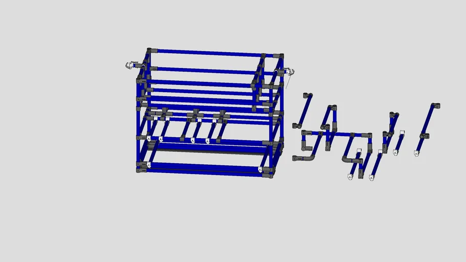 WIP CART - BLUE parts removed | 3D Warehouse