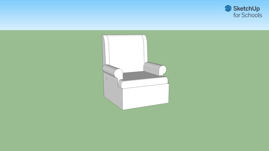 2CO Wing Chair | 3D Warehouse