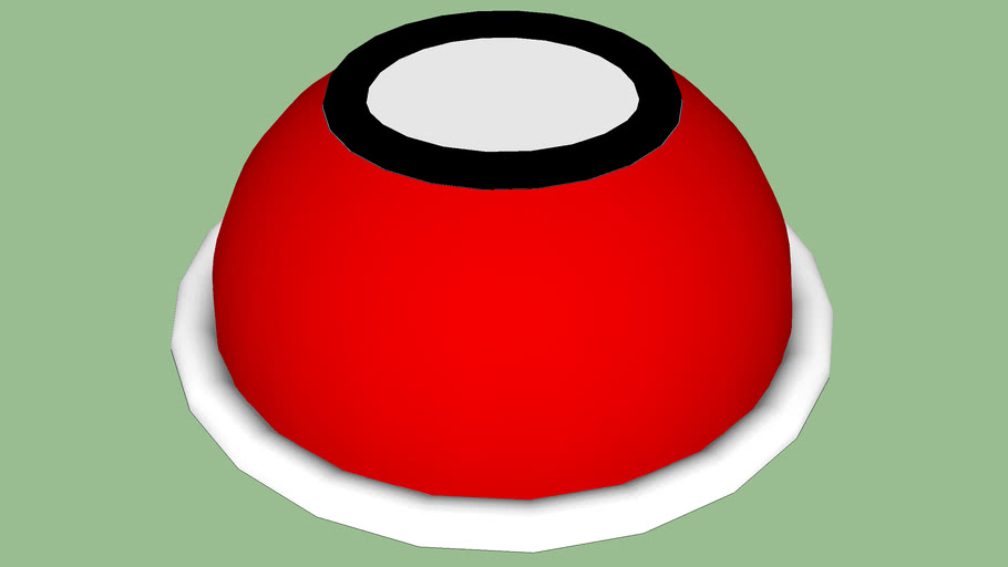 Red button | 3D Warehouse