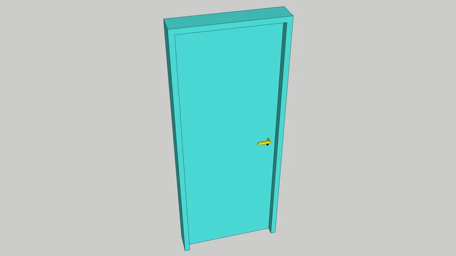 Basic door | 3D Warehouse