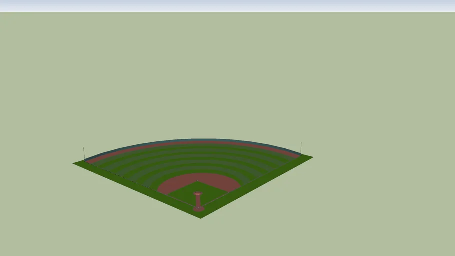 Baseball Diamond | 3D Warehouse