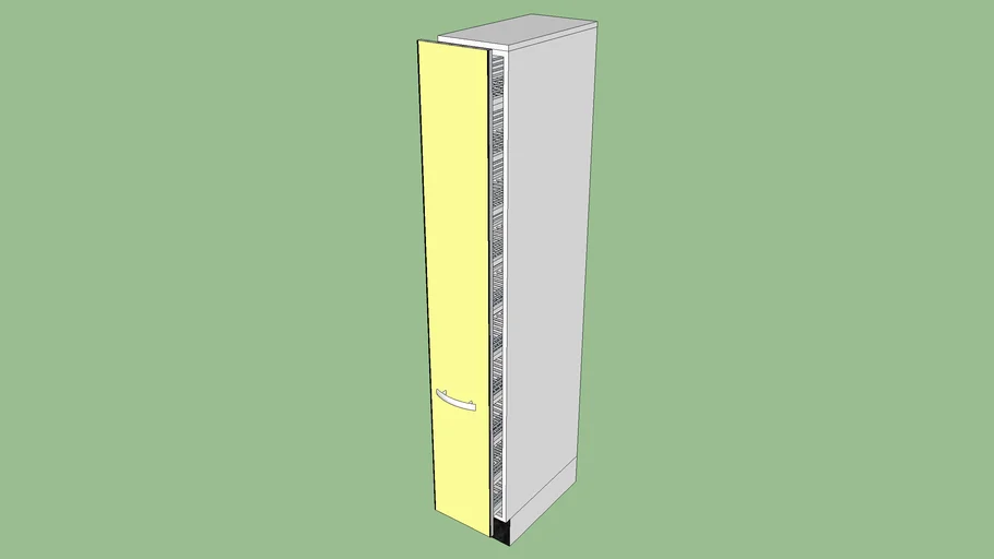 Kitchen Tall Rack Cabinet | 3D Warehouse