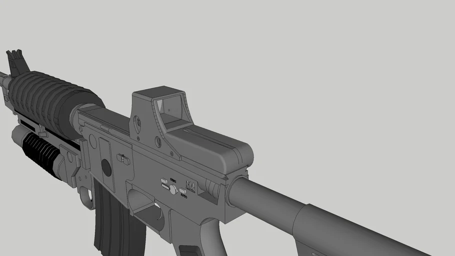 M4 SOPMOD | 3D Warehouse