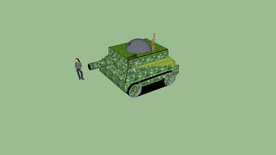 Tank Drone | 3D Warehouse