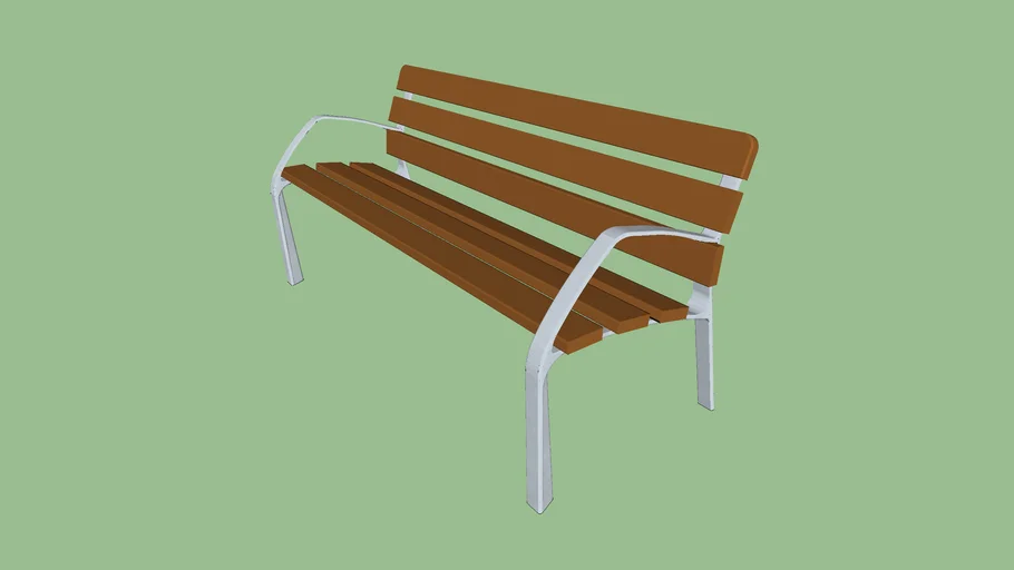 Outdoor bench | 3D Warehouse