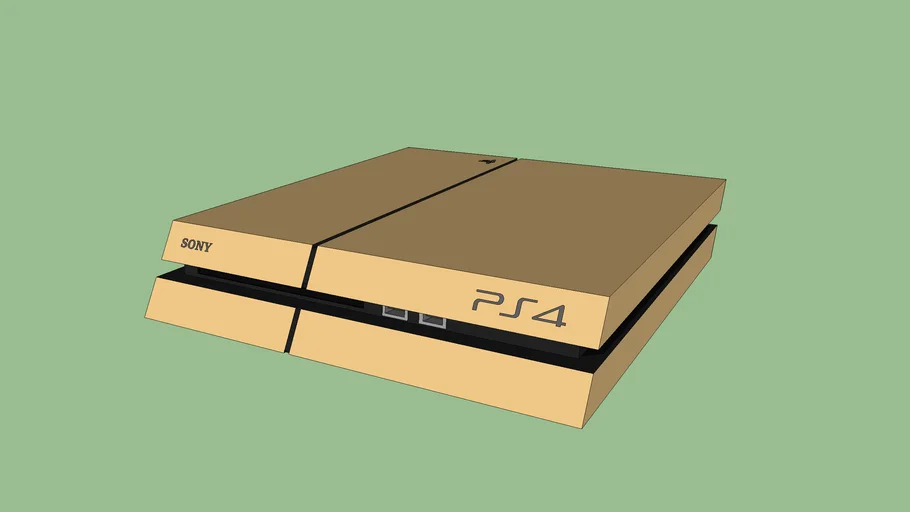 PS4 Gold Edition | 3D Warehouse