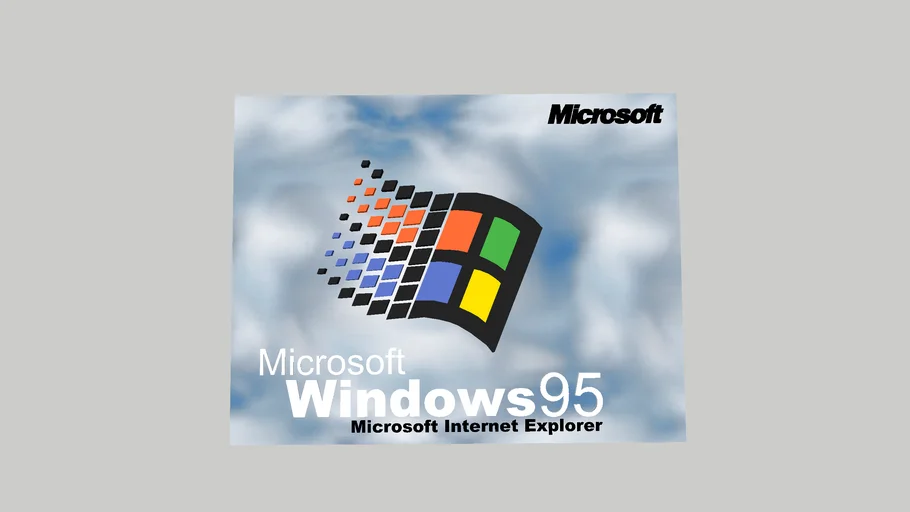 Windows 95 turns 18 | 3D Warehouse