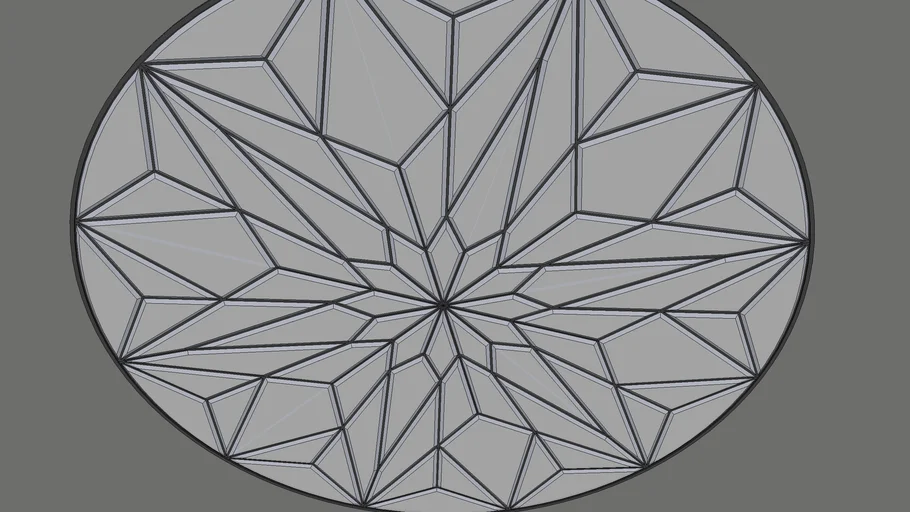 Ceiling faceted glass faux skylight | 3D Warehouse