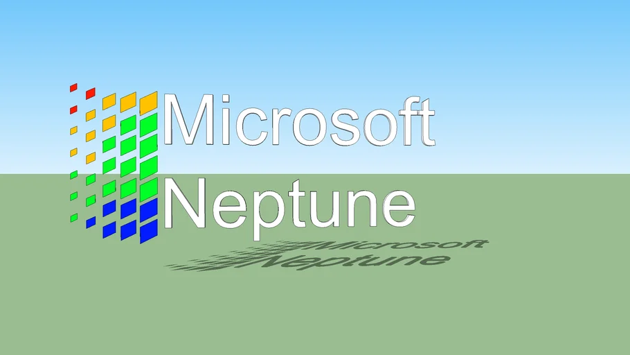 Microsoft Neptune logo | 3D Warehouse