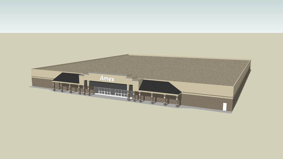 59,690 Square Foot Retail Store | 3D Warehouse