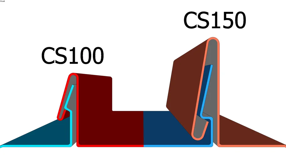 CS100 vs CS150 | 3D Warehouse