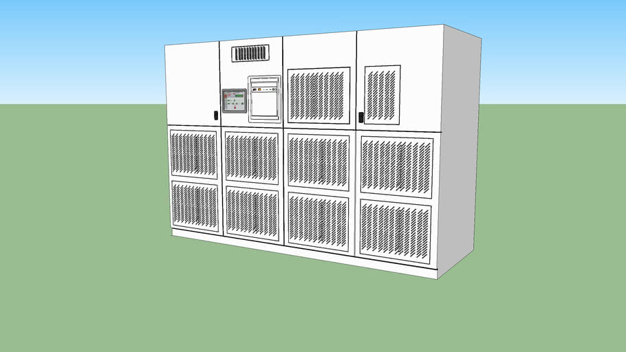 APC MGE EPS 8000 (E8TUPS1000) 3-phase UPS | 3D Warehouse