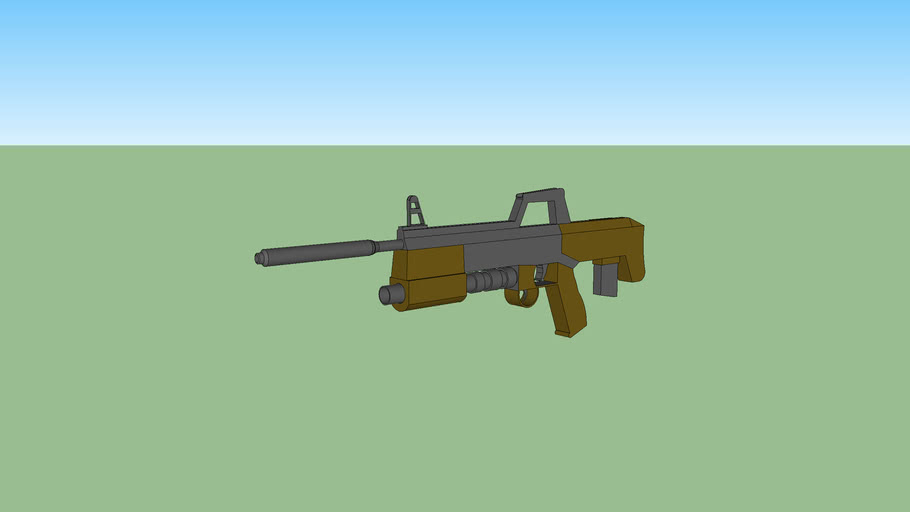 .50 AE assault rifle | 3D Warehouse