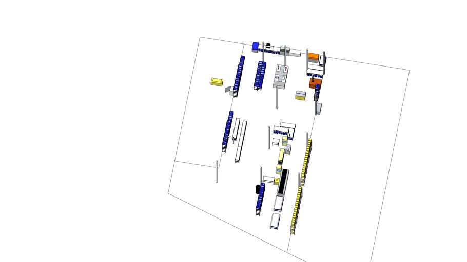 small factory | 3D Warehouse