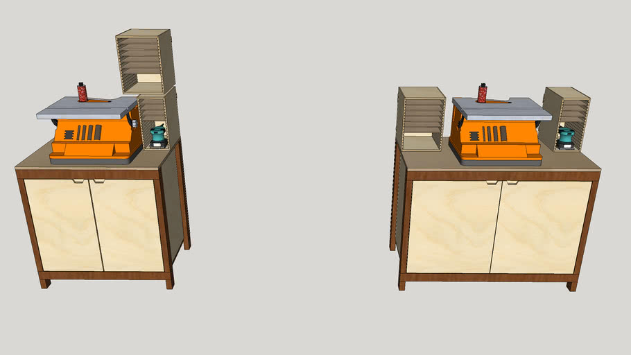 Sanding Stations | 3D Warehouse