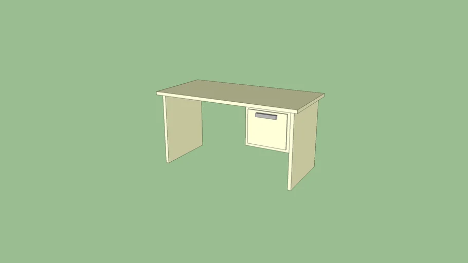 SIMPLE DESK | 3D Warehouse