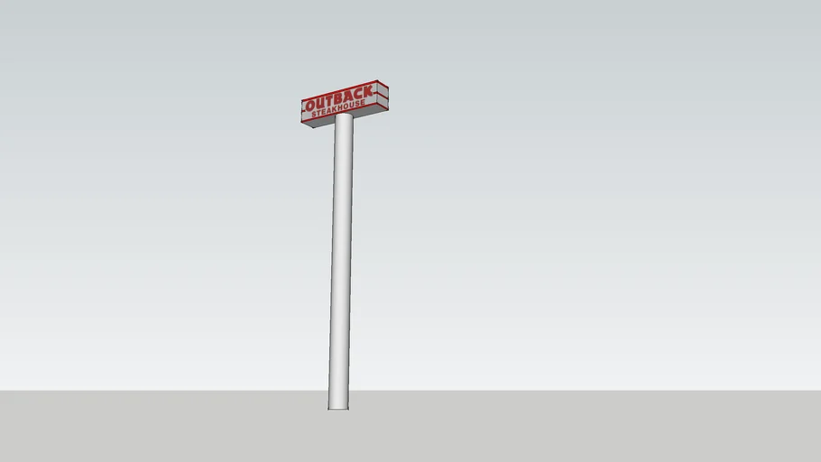 Outback Steakhouse Sign | 3D Warehouse