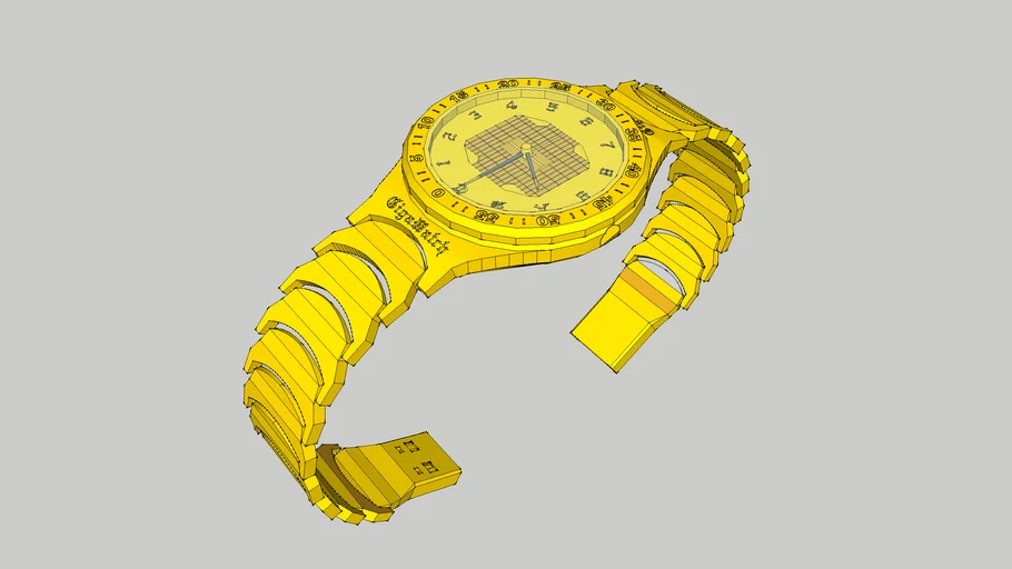 Gold Watch | 3D Warehouse