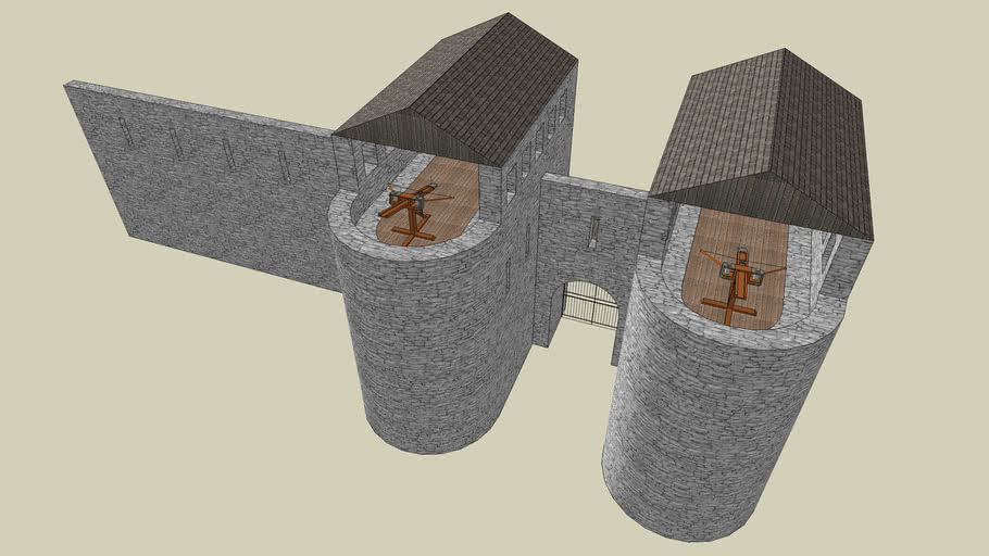 Fallcrest: Guardhouse | 3D Warehouse