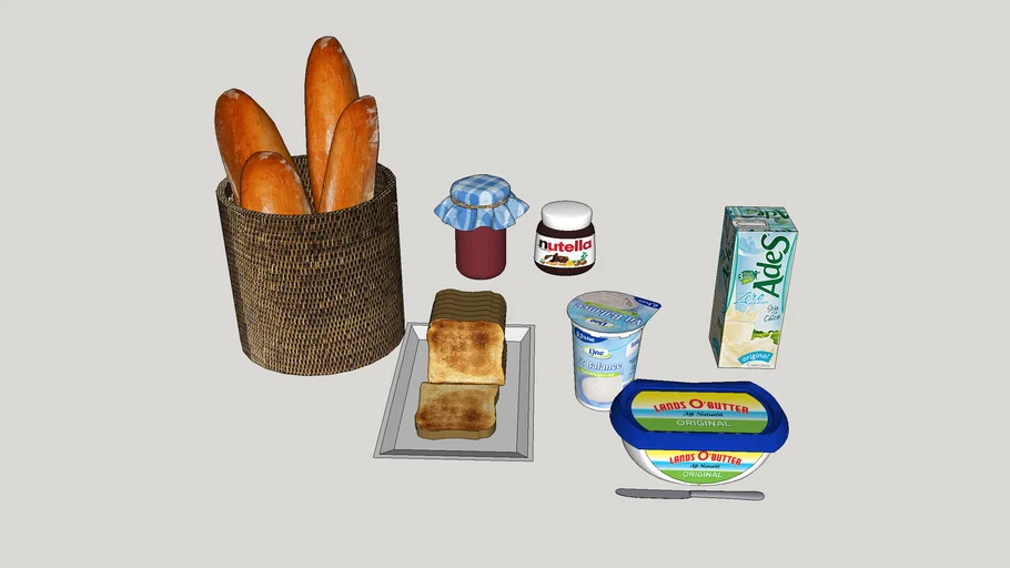 Breakfast | 3D Warehouse