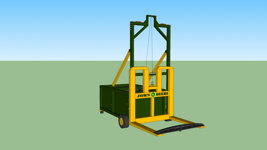john deer forklift | 3D Warehouse