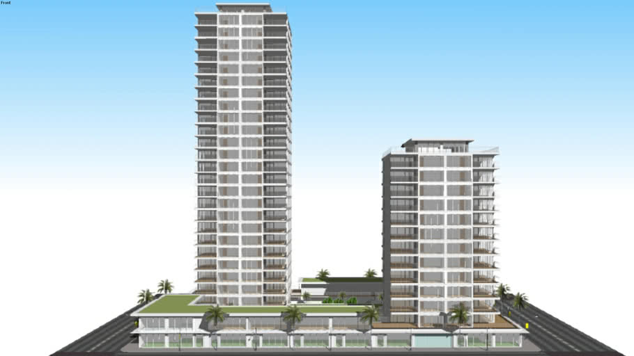 Modern Building #1 | 3D Warehouse