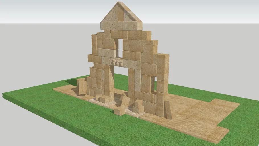 Stone Temple | 3D Warehouse