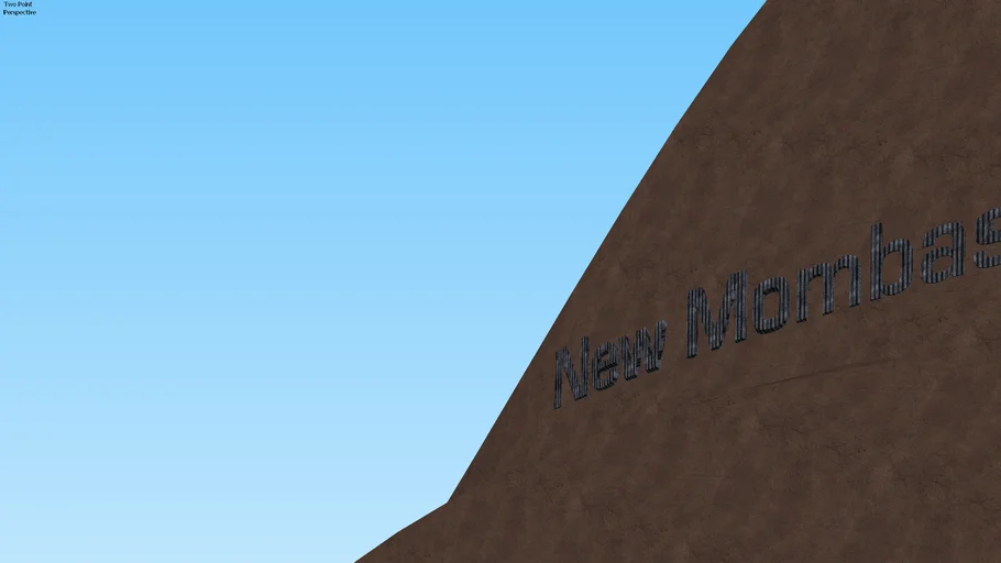 New Mombasa welcome sign | 3D Warehouse