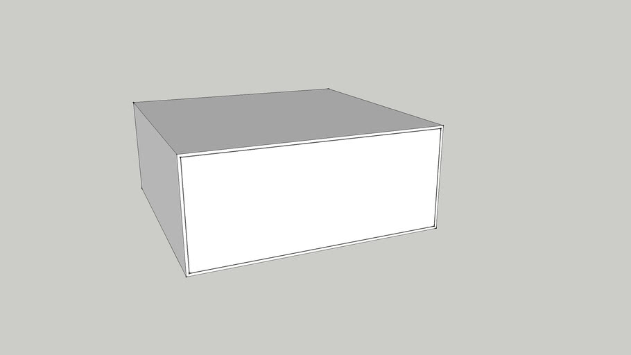 MODULO BLOCK CT1 GAVETAO | 3D Warehouse