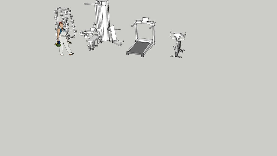 Gym+Equipments | 3D Warehouse