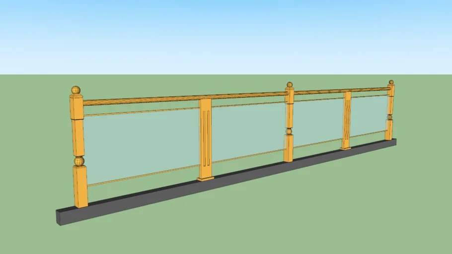Railing | 3D Warehouse