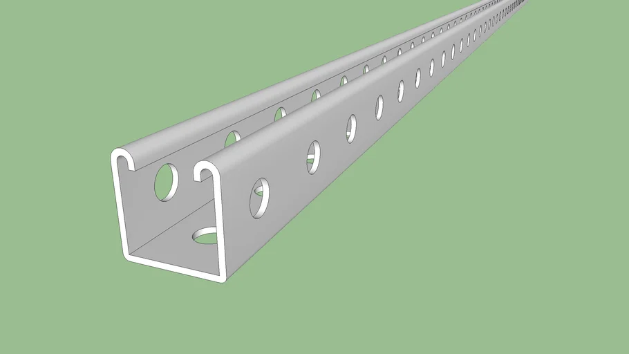 Strut 3 hole | 3D Warehouse