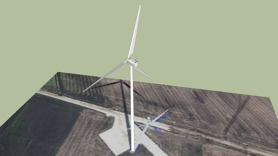 Wind turbine #12 | 3D Warehouse