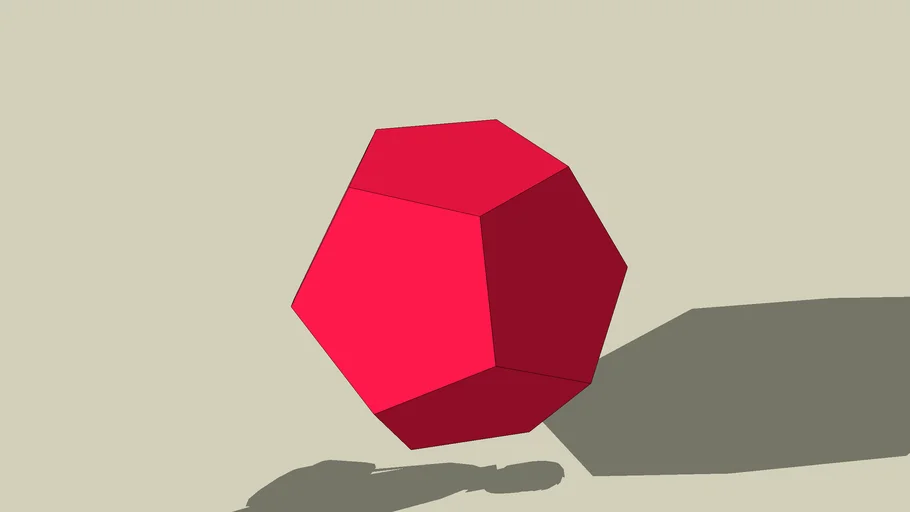 Dodecahedron | 3D Warehouse