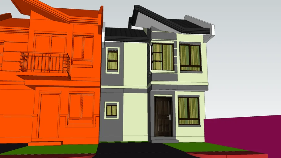 2 storey house | 3D Warehouse