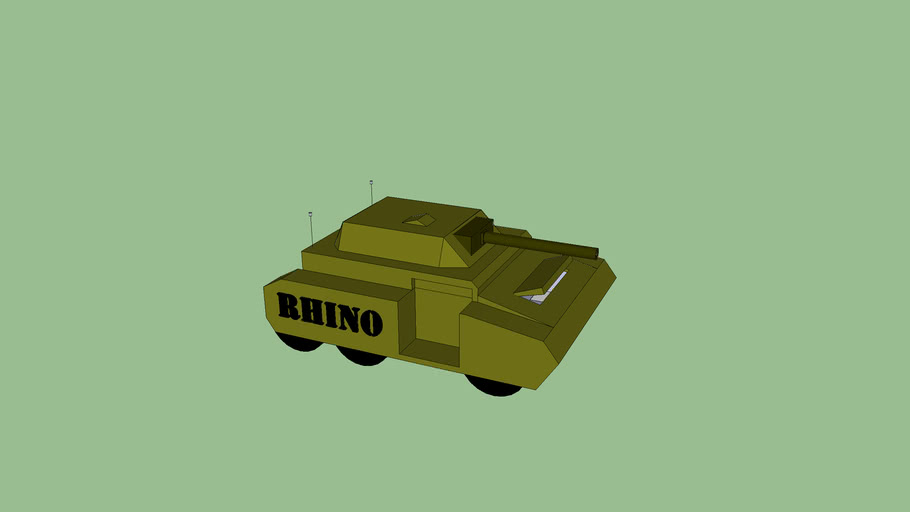 rhino tank (gta vice city tank) | 3D Warehouse