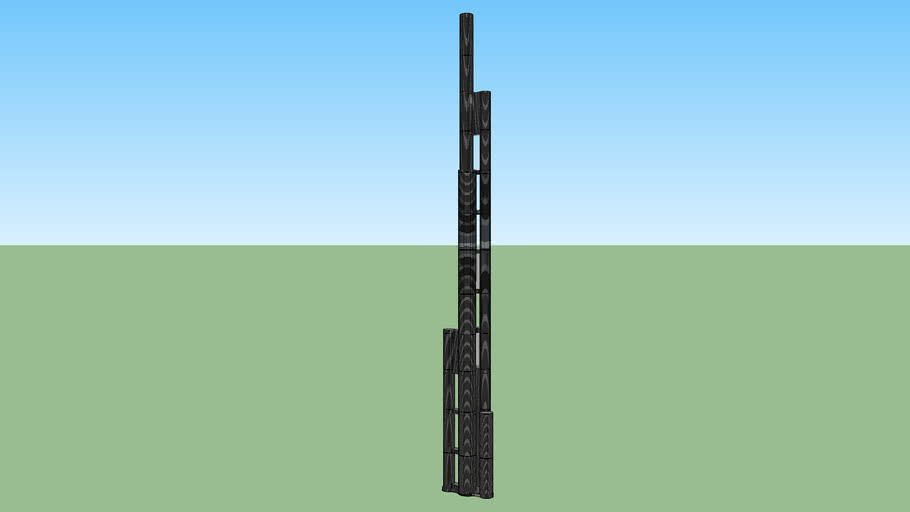 EXPANDABLE HABITAT : Chicago Mile High Tower | 3D Warehouse