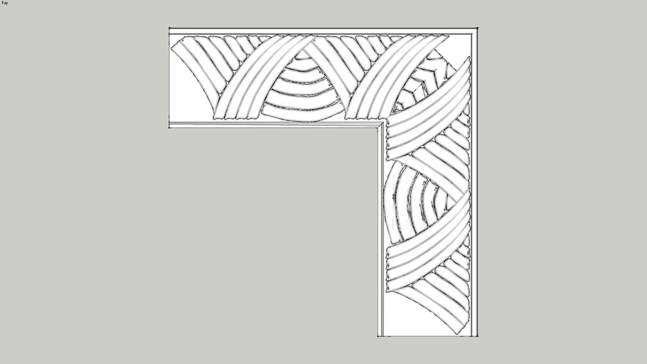 Border, frame, molding | 3D Warehouse