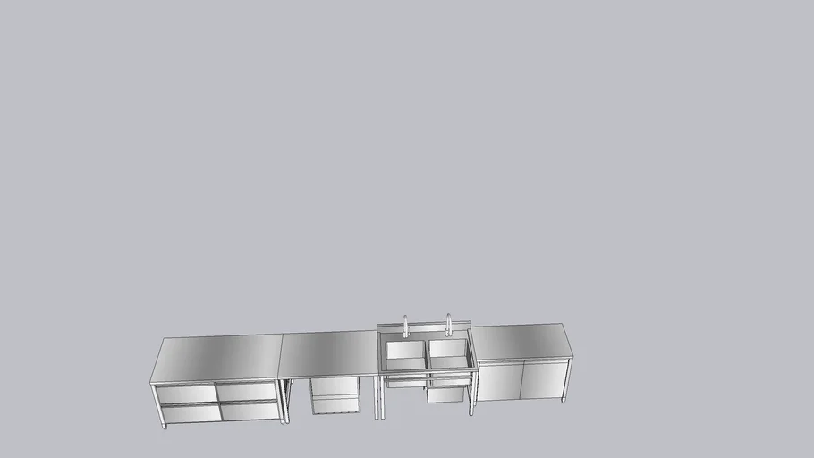 KITCHEN SET | 3D Warehouse