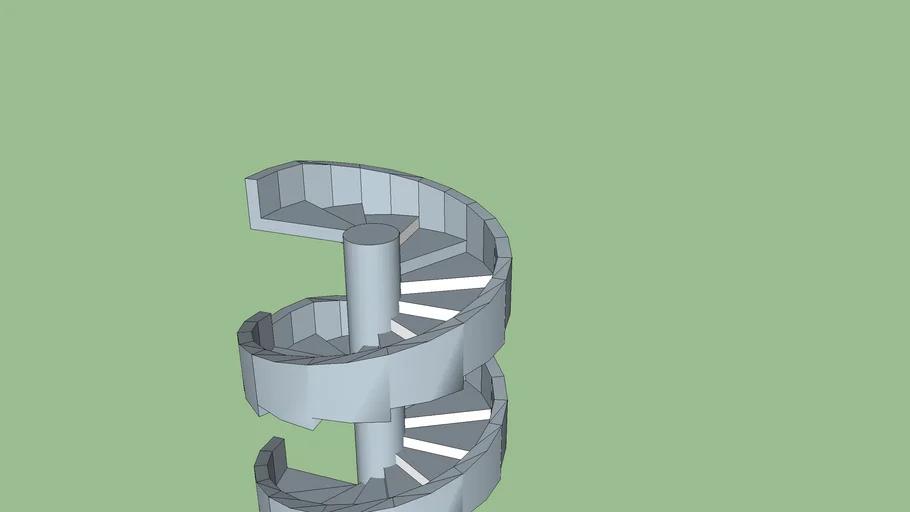 Spiral Stairs | 3D Warehouse