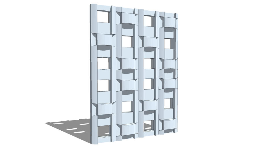Modular Arts Deano Interlocking Rock Wall | 3D Warehouse