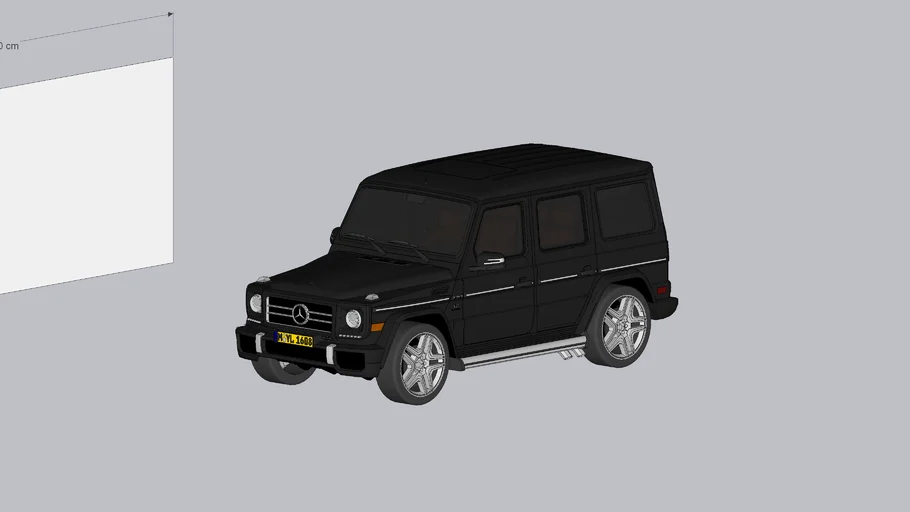 Mercedes-Benz G63 AMG W463, 2013 | 3D Warehouse