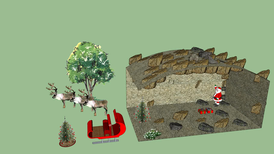 santa's grotto | 3D Warehouse