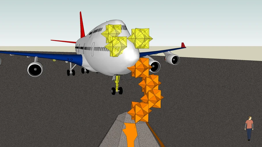 Plane Crash for Contest | 3D Warehouse