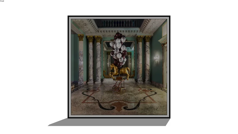 Flavia Junqueira - Palácio dos cedros 1922 #1, 2017 | 3D Warehouse