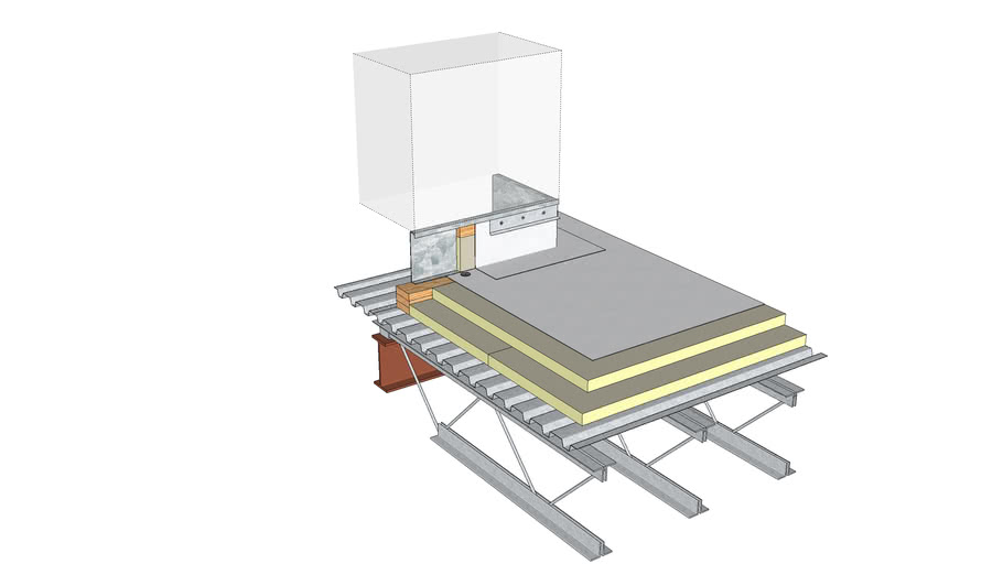 09 Support for rooftop unit (RTU) | 3D Warehouse