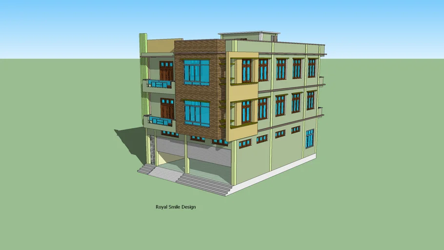 Modern Building | 3D Warehouse